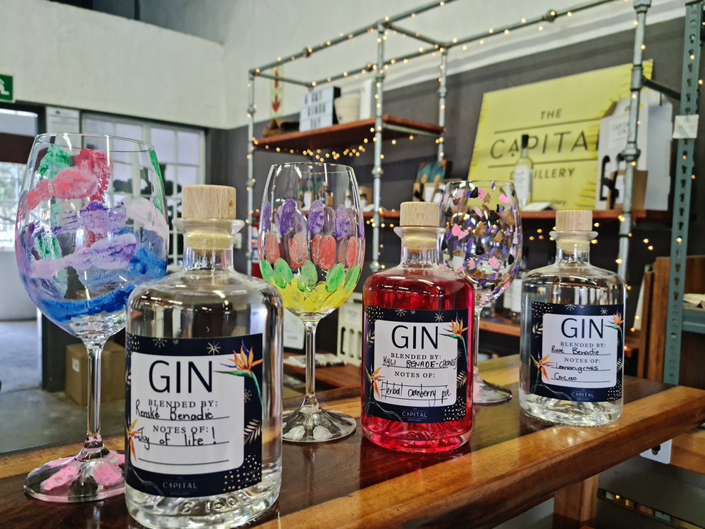 Gin Blending Experience | The Capital Distillery | Gin activity near me